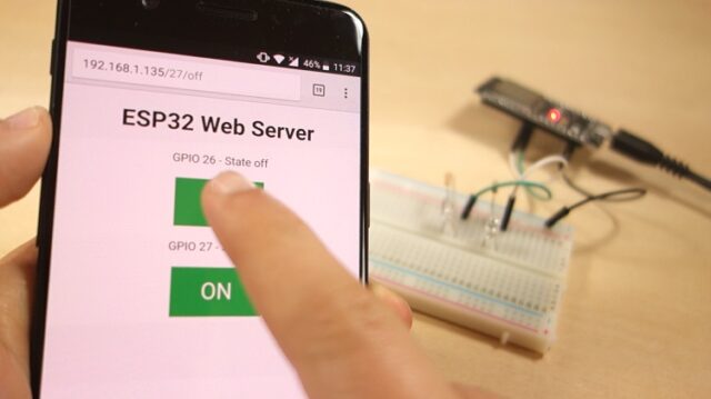 Cách tạo ESP32 Web Server với Arduino IDE - IoT Zone