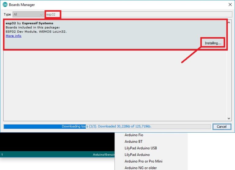 Cách Lập Trình Esp32 Bằng Arduino Ide Windows Linux Mac Os X Iot Zone