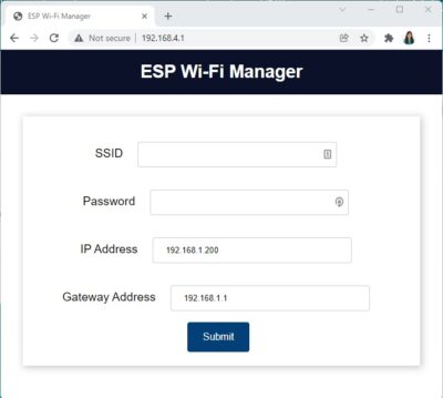 ESP32: WiFi Manager với thư viện AsyncWebServer - IoT Zone
