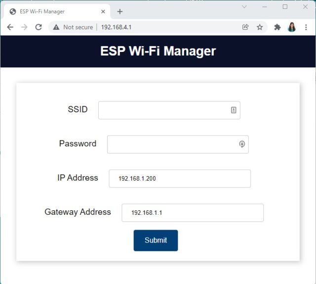 Esp32 Wifi Manager Với Thư Viện Asyncwebserver Iot Zone