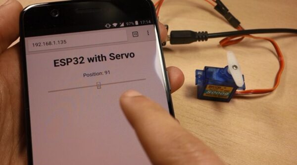 Điều Khiển Esp32 Servo Qua Web Server Iot Zone