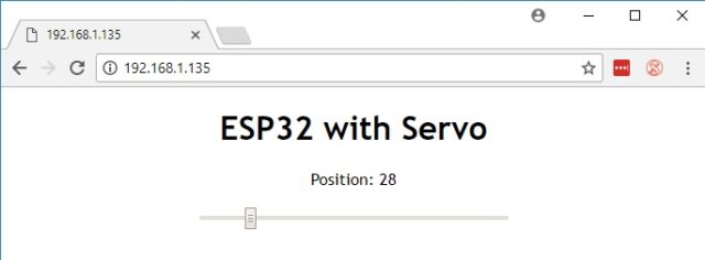 Điều khiển ESP32 Servo qua Web Server - IoT Zone