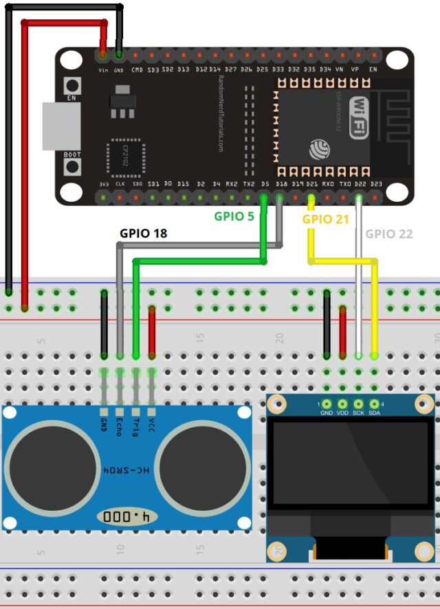 Hướng Dẫn Hc Sr04 Arduino Và Màn Hình Oled Iot Zone