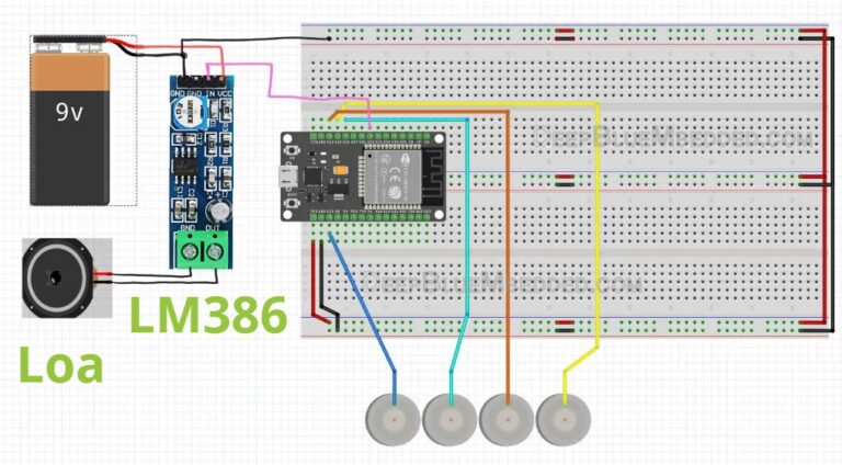 ESP32 DAC - Lập trình tạo âm thanh với Arduino IDE - IoT Zone