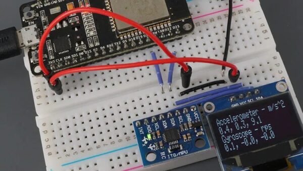 Ví dụ cách dùng ESP32 MPU6050 trên Arduino IDE - IoT Zone
