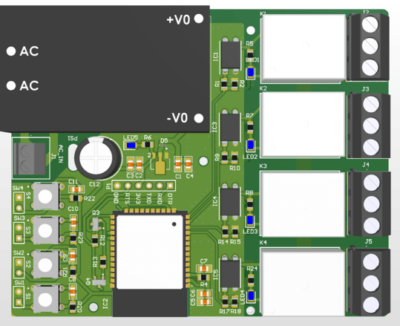 ESP32 Smart Home tự động với Web Server - IoT Zone
