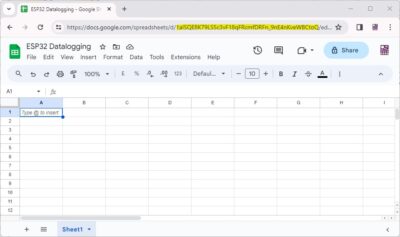 ESP32 Google Sheets - Cách ghi dữ liệu thông qua dịch vụ Google - IoT Zone